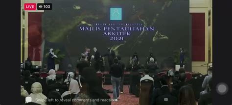 Ar Mohd Mansur Syah Abd Hashim Di Linkedin Menghadiri Majlis Pentauliahan Arkitek 2021 Yang