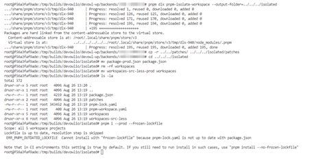 `pnpm Lockyaml` Can Never Be Used Together With `package Prodjson` · Issue 14 · Madvinking
