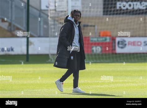 Alex Mighten 45 Of Sheffield Wednesday Arrives Ahead Of The Sky Bet League 1 Match Cambridge
