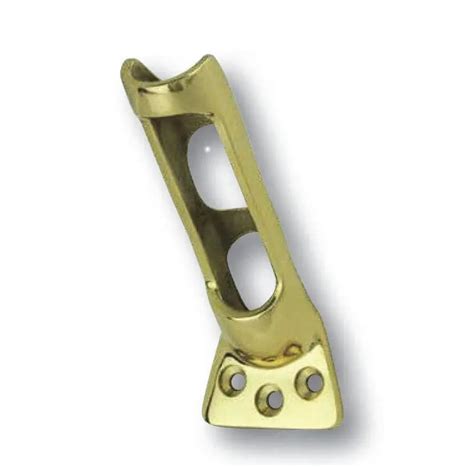 Solid Brass Flagpole Mounting Bracket For 1 Diameter Flagpoles Federal Flags Llc