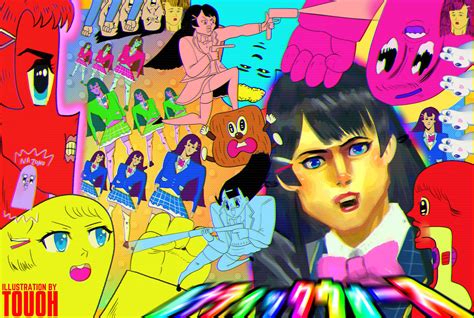 Tsukino Mito And Nazono Mito Nijisanji Drawn By Touoh Danbooru