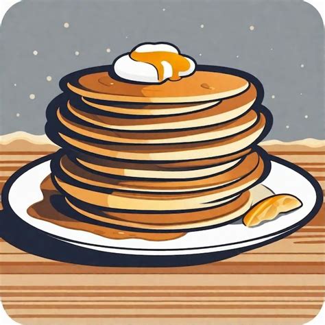 Premium Ai Image Irresistible Stack Of Pancakes