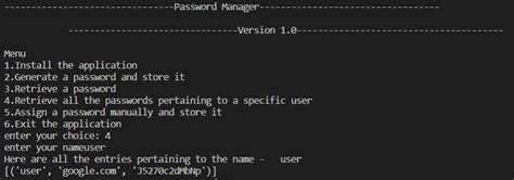 Github Spaciouscoder78password Manager A Simple Password Generator