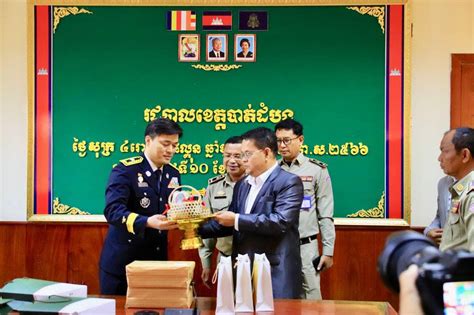 ស្នងការពន្លត់អគ្គិភ័យទីក្រុងសេជុង នៃសាធារណរដ្ឋកូរ៉េខាងត្បូង ប្រគល់ រថយន្តសង្គ្រោះចំនួន០២គ្រឿង