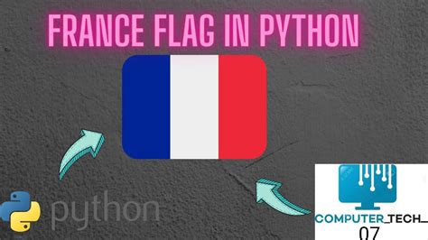 How To Make France Flag In Python Python Youtube