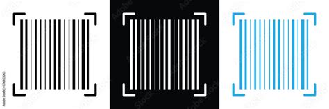 Barcode Icon Flat Style Bar Code Vector On White Background Vector Illustration Bar Code Scan
