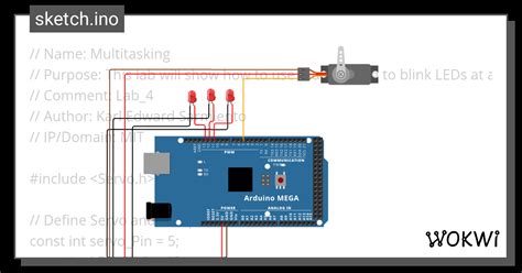 Lab4 Multitasking Wokwi Esp32 Stm32 Arduino Simulator