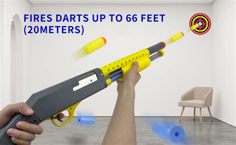AGM MASTECH Catapult Toy Rifle Lever Action Shotgun Toy Soft Bullet Foam Dart Blaster Shooting