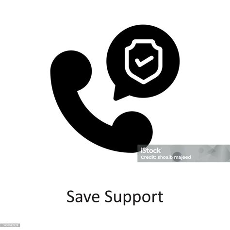 흰색 배경에 지원 솔리드 벡터 아이콘 디자인 일러스트레이션을 저장합니다 Eps 10 파일 개념에 대한 스톡 벡터 아트 및 기타 이미지 개념 건강 진단 건강관리와 의술