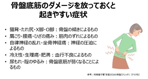 女性に骨盤底筋が大切な理由3つ