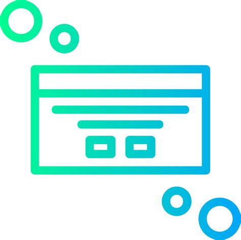 dialog box customization linear gradient icon 39483070 vector art at vecteezy