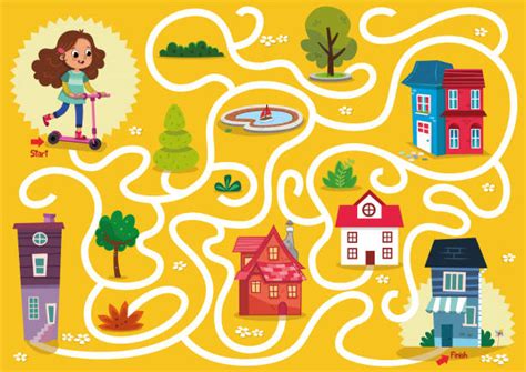 68 800 Labirin Ilustrasi Foto Stok Potret And Gambar Bebas Royalti Istock