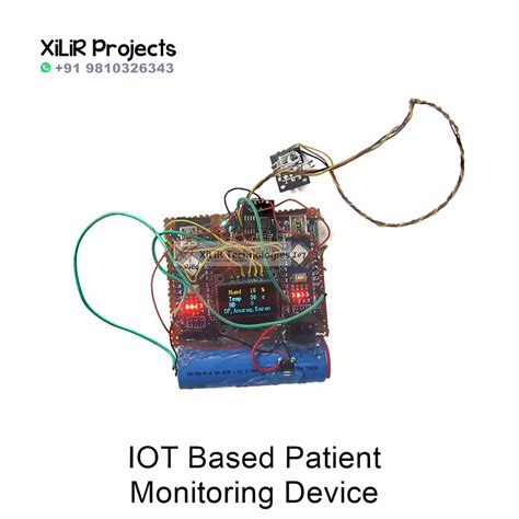 Iot Based Patient Monitoring Device Mtech Btech Engineering
