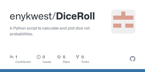 GitHub Enykwest DiceRoll A Python Script To Calculate And Plot Dice Roll Probabilities