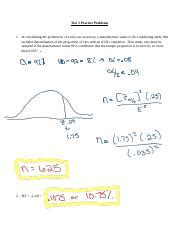 Summer 2017 Stat 130 Test 3 Practice Problems Empty Docx Test 3 Practice Problems 1 In