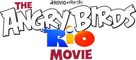 The Angry Birds Rio Movie Logo By Bluepeashooter94 On Deviantart