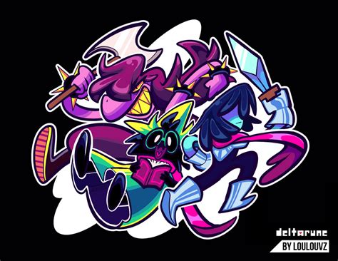 Deltarune Fanart By Loulouvz By Loulouvz On Deviantart