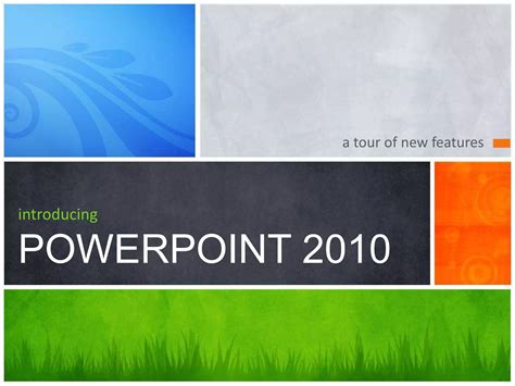 Introducing Powerpoint 2010 Pptx