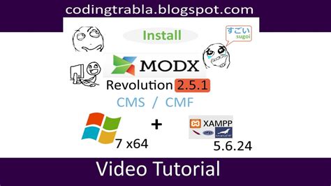 Install Modx Revolution Revo 251 On Windows 7 Localhost Open