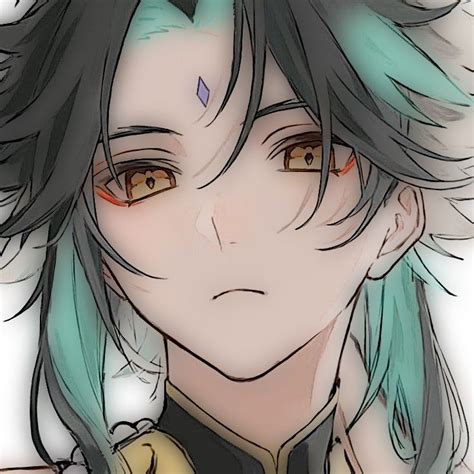 Pin By Shiki Licheri On Xiao Portrait Drawing Im A Simp He Makes Me Happy