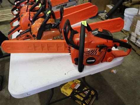 Echo CS Gas Chainsaw Has Been Used Has Compression Matthews Auctioneers