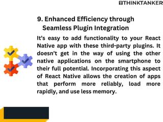 Reasons Why You Should Consider React Native Over Native PPT