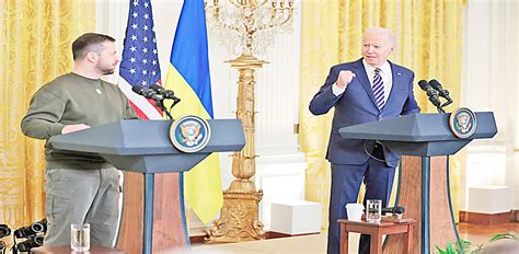 ယူကရိန်းသို့အဆင့်မြင့်လက်နက်များ ပံ့ပိုးပေးခြင်းက အမေရိကန်မဟာမိတ်မ