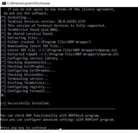 Autoupdate Rdp Wrapper