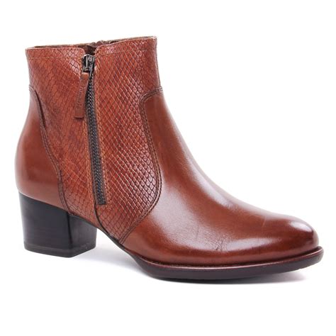 Tamaris 25326 Cognac Boots Marron Automne Hiver Trois Par 3