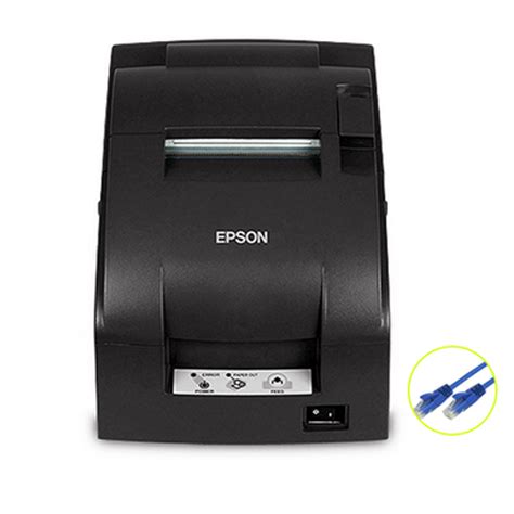 Epson Tm U220b Impact Dot Matrix Receipt Printer With Ethernet Interface And Auto Cutter