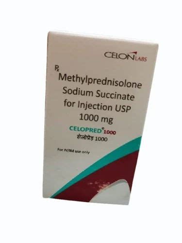 Celopred 125 Mg Injection At ₹ 450box Methylprednisolone Acetate