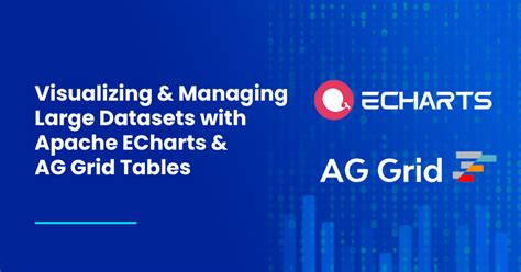 Visualizing And Managing Large Datasets With Apache Echarts And Ag Grid Tables Nops