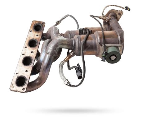 Premium Photo Automotive Catalyst Removed From A Vehicle For Repair