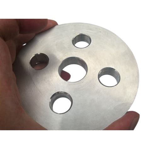 ASME A105 Drilled Tapped 1 2 NPT Thread Centre Hole Blind Flange