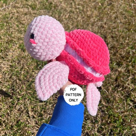 Macaron Turtle Crochet Pattern Regular Size Download Beginner Friendly