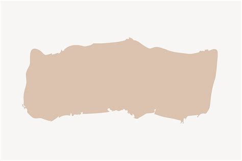 Brown Rectangle Shape Aesthetic Collage Premium Vector Rawpixel