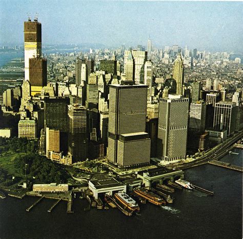 Vintage Manhattan Skyline