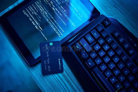 Information Technology Hacking And Credit Card For Cyber Security Crime Phishing And Software