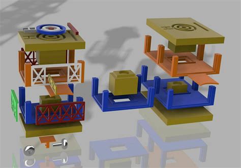 Free Stl File Tin Tin Double Tower 📱・3d Print Design To Download・cults