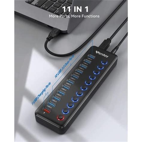 Computers Laptops Parts Powered Usb Hub Wenter Port Usb Splitter Hub Poshmark