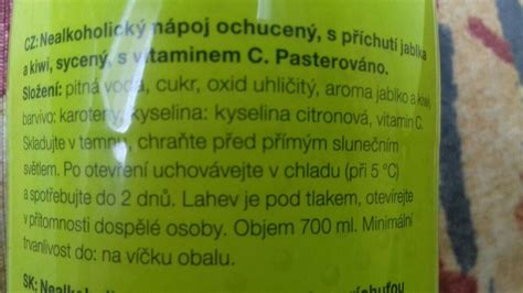 Podrobné Informace O Potravině Krtečkovy Bublinky