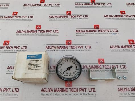 Ashcroft 25w1001th 02b Xuc 15 Panel Mount Pressure Gauge Aeliya