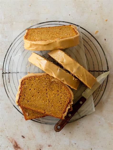 Maple Glazed Pumpkin Pound Cake Vermont Maple Sugar Makers Association