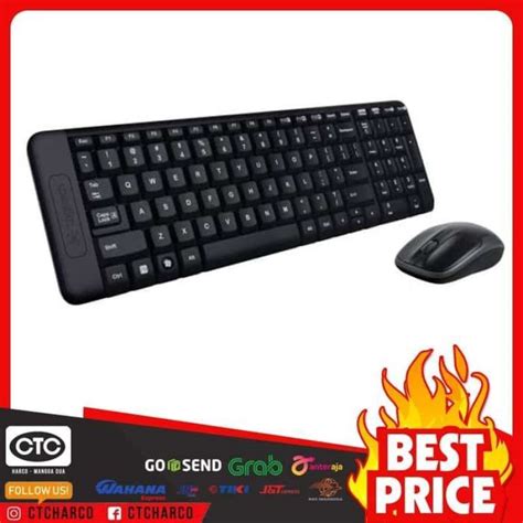 Promo Keyboard Dan Mouse Logitech Mk220 Wireless Mk 220 Pc Komputer Diskon 23 Di Seller