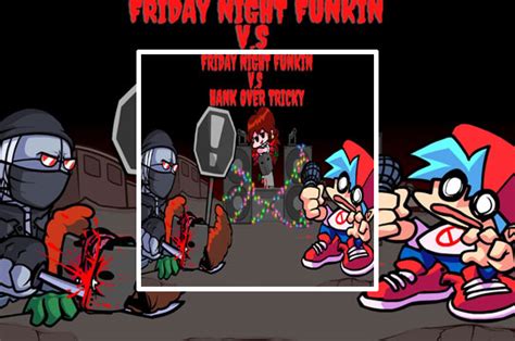 Friday Night Funkin Hank Over Tricky On Culga Games
