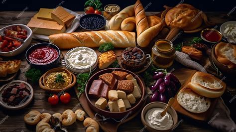 Premium Ai Image Turkish Breakfast Spread With Traditional Elements