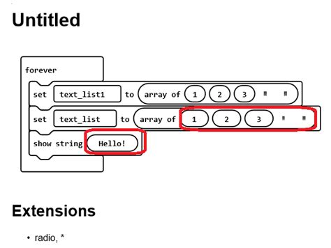 Strings Quote Is Lost After Printed On Edge · Issue 1710 · Microsoftpxt Microbit · Github