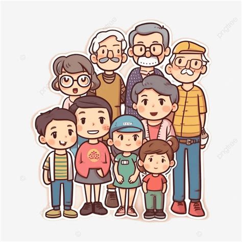 국제 가족의 날 가족 초상화 그림 가정일 삽화 가족 Png 일러스트 및 이미지 에 대한 무료 다운로드 Pngtree