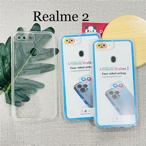 Jual Case Airbag Realme Softcase Camera Protection Casing Tpu Bening Pss Shopee Indonesia