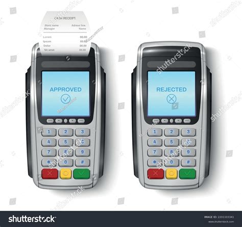 Pos Machine Screen Isolated Images Stock Photos D Objects Vectors Shutterstock